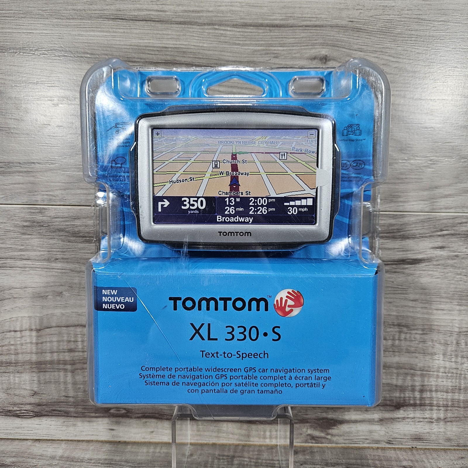 TomTom XL 330S Car GPS Navigator Set USA/Canada Maps 4.3" LCD Screen ...