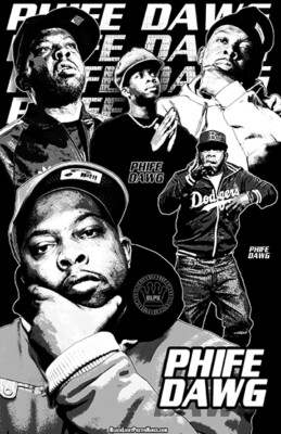 PHIFE DAWG 11x17 "Black Light" Poster | eBay