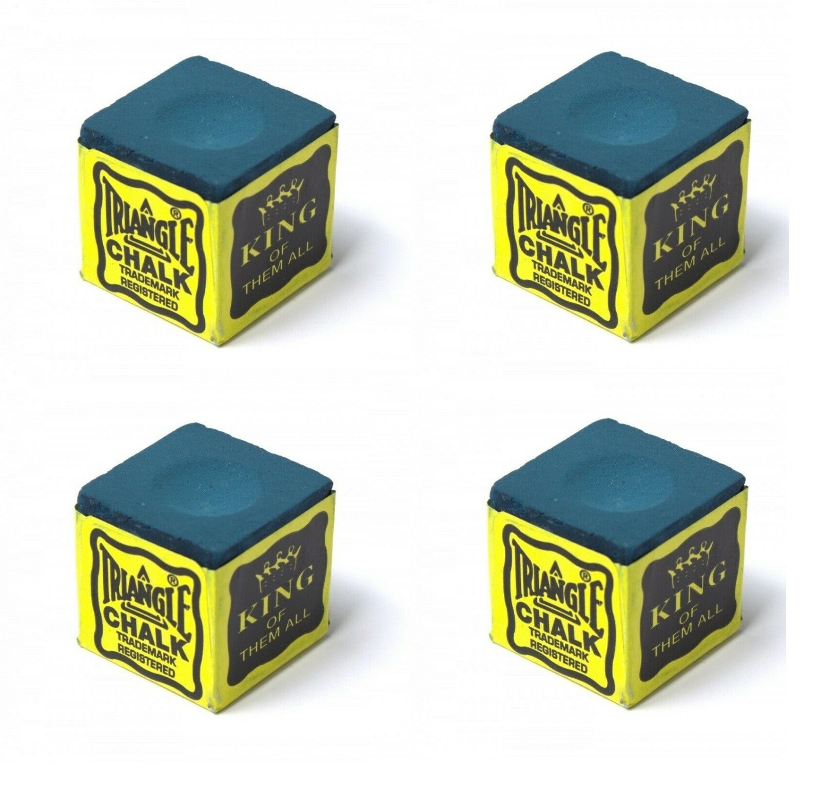 GENUINE TRIANGLE SNOOKER or POOL Cue Tip CHALK - By Tweeten USA PIECES ...