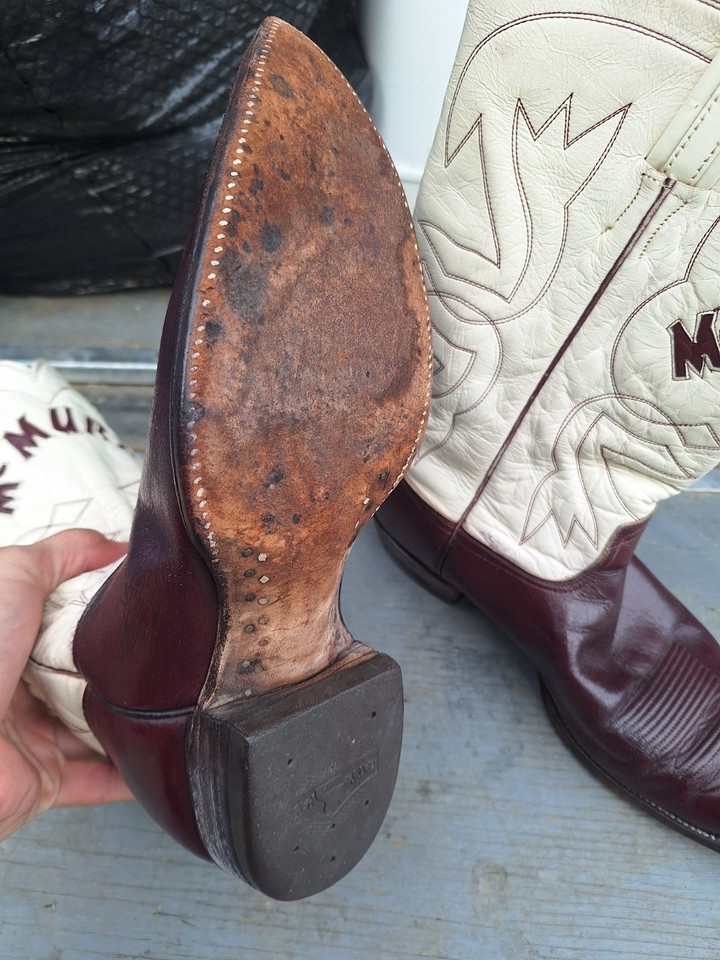 vintage tony lama custom cowboy boots HAND MADE BY TONY LAMA TAG | eBay