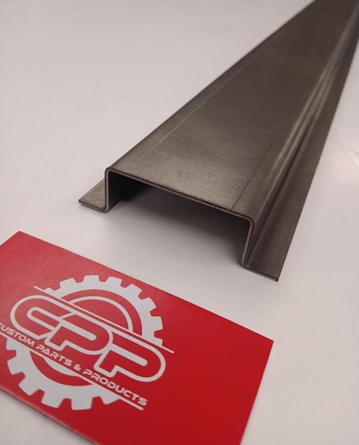 Folded steel Top hat sections panel stiffeners classic car repairs 1 ...