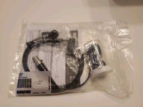 Shure WL183 Omnidirectional Lavalier Microphone RF Filtering | eBay