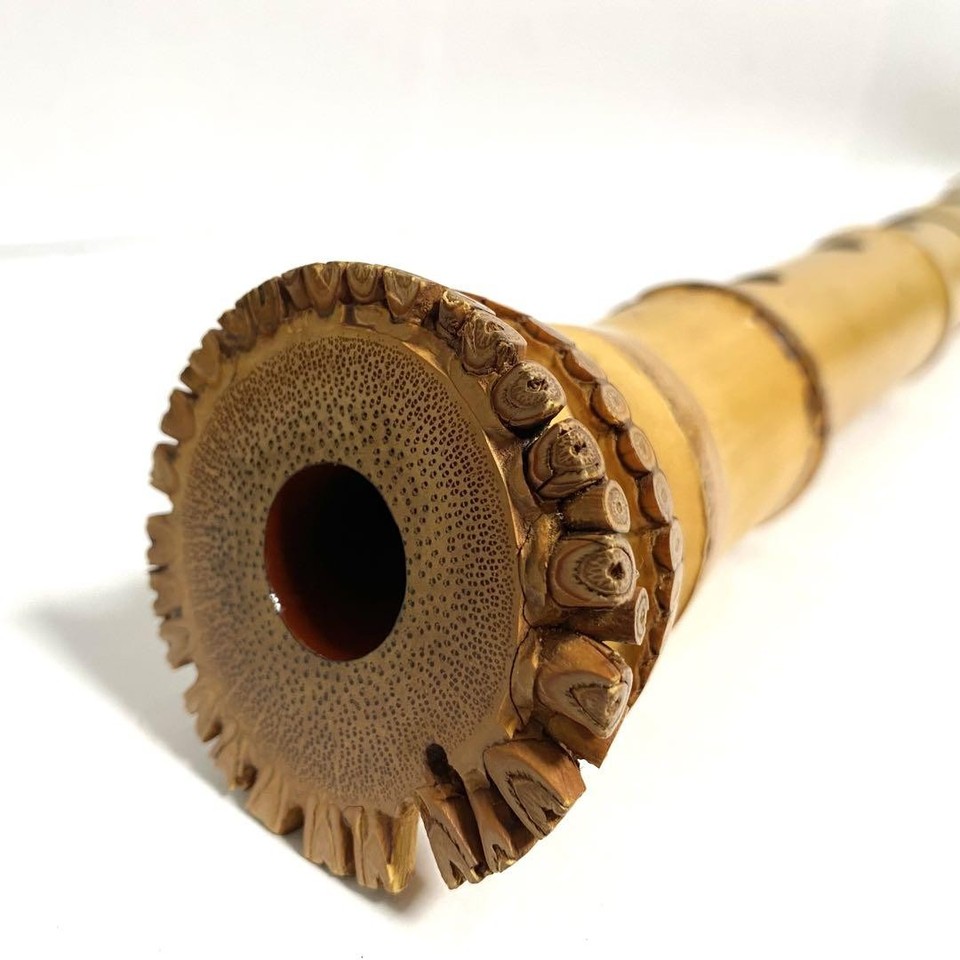 Shakuhachi Japanese Bamboo Flute Woodwind Instrument 48cm #S-0461 | eBay