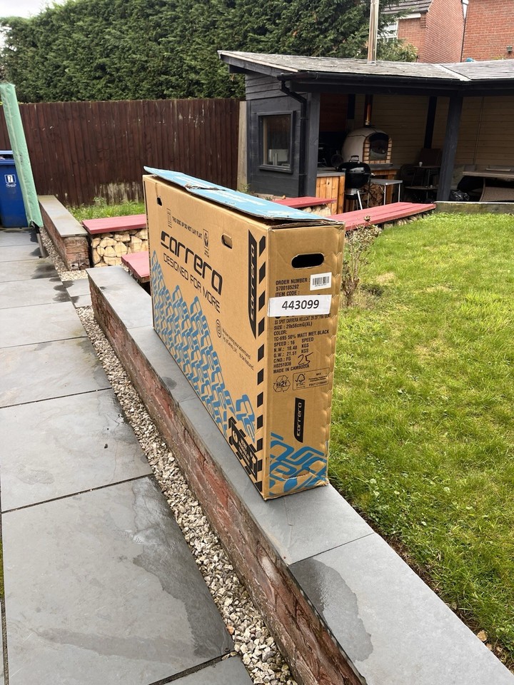 Bike Box Bicycle Shipping Box – Double Wall Cardboard 135 x 75 x 20 cm ...