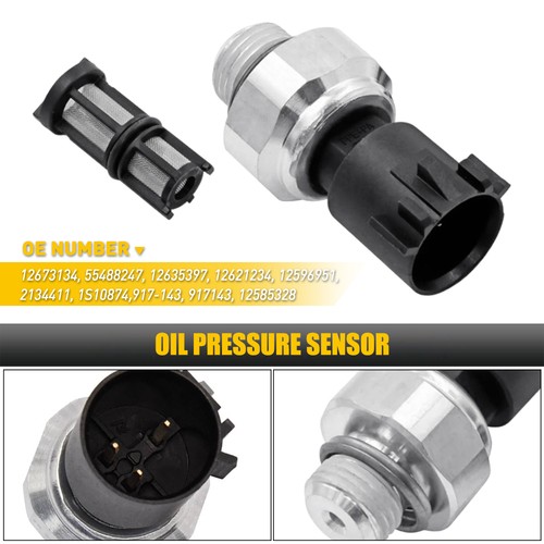 Oil Pressure Sensor With Filter For 09-17 Chevrolet Silverado 917-143 ...