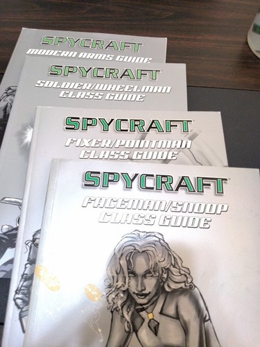 Spycraft RPG Lot (The 3 Class Guide Books and the Modern Arms Guide) | eBay