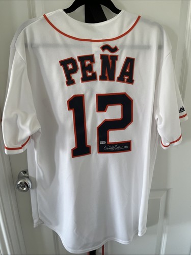 Carlos Pena Signed Houston Astros Jersey MLB Hologram | eBay