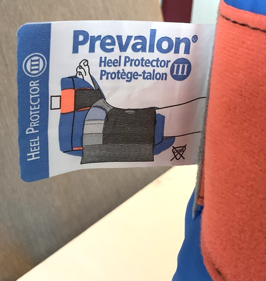 2 Prevalon Heel Protector Cushioned Boots Pressure Relief with Side ...