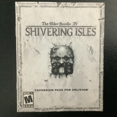 Elder Scorlls IV Shivering Isles PS3 PlayStation 3 Instruction Manual ...