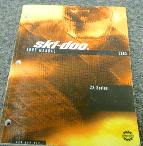 2003 Ski-Doo MXZ Highman Snowmobile Shop Service Repair Manual | eBay