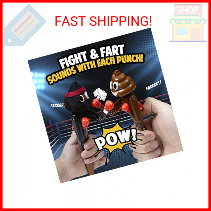 Farting Poop Boxer Pen with Punching Arms - Perfect Stocking Stuffers ...
