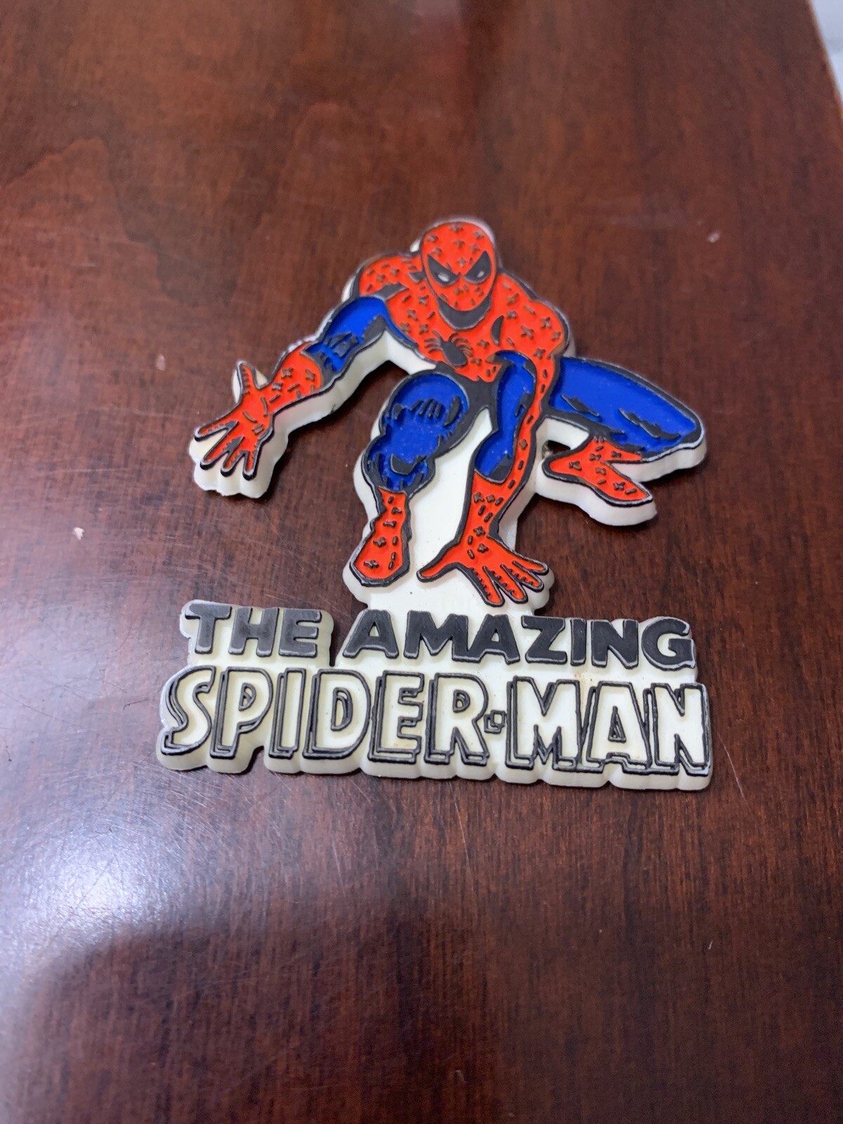 Vintage Amazing Spiderman Refrigerator Magnet 1970’s Mego Marvel Stan ...