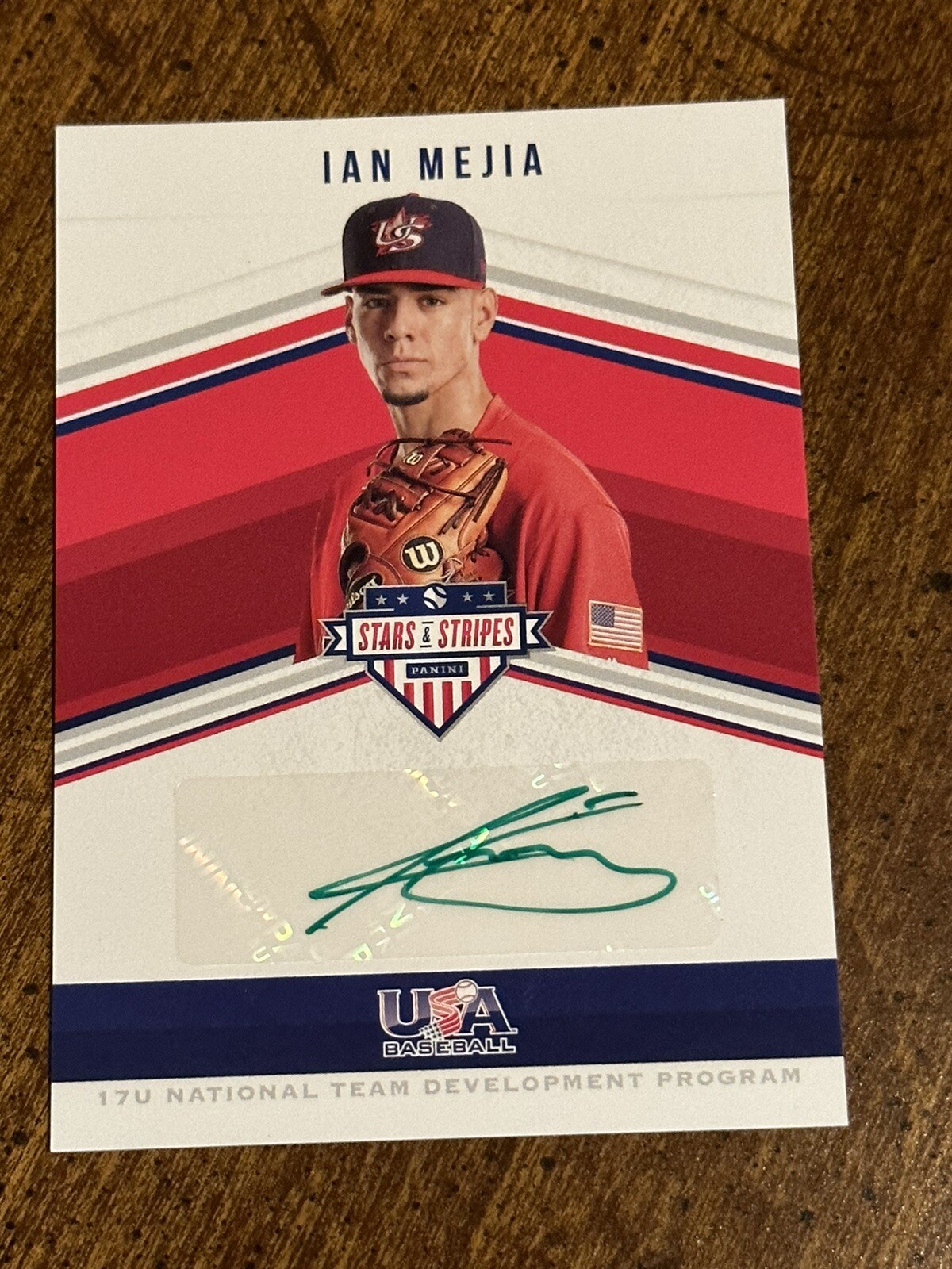 2018 Panini USA Baseball Stars & Stripes - 17U National Team Signatures ...