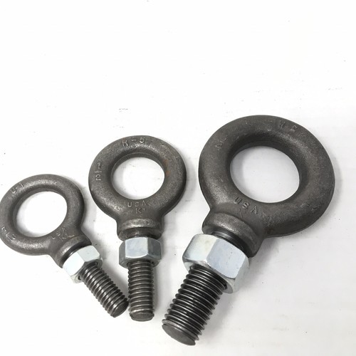 3pc USA Forged Steel Threaded Eye Bolts 3/4 A489, 1/2 And 7/16 Open Box ...