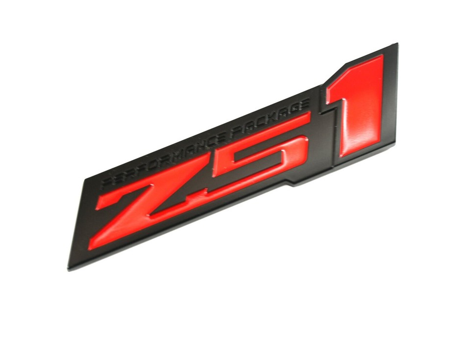 2Pcs Z51 Performance Package Emblems Engine Hood Badge Decal for Z51 ...