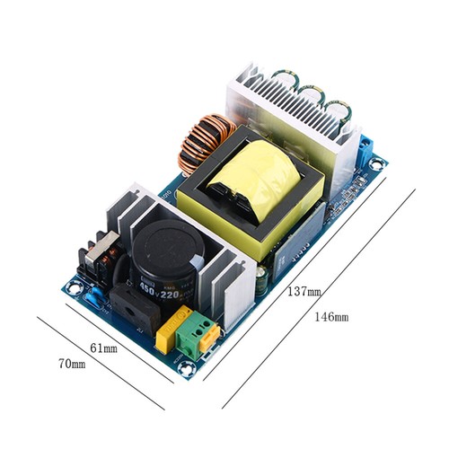 AC170-260V to DC24V Step-down Isolation Power Supply 15A 300W Converter ...