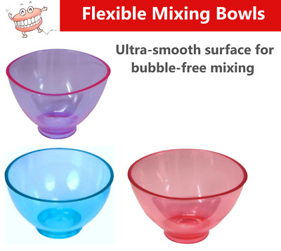 Dental Lab Flexible Rubber Impression Mixing Alginate Bowl - All Sizes ...