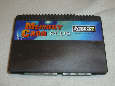 SEGA SATURN MEMORY CARD PLUS INTERACT CARTRIDGE | eBay