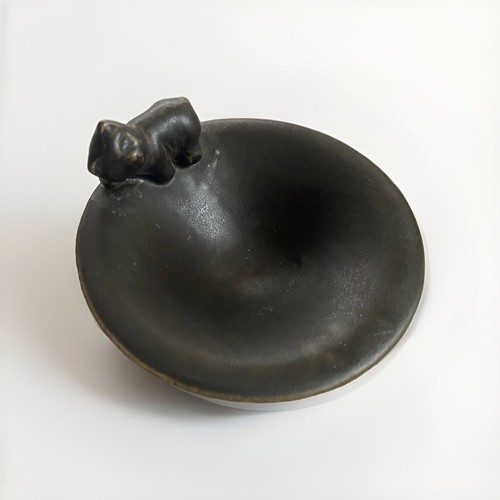 Small Asian Style Studio Pottery Dresser or Ditty Bowl w/ Panda | eBay