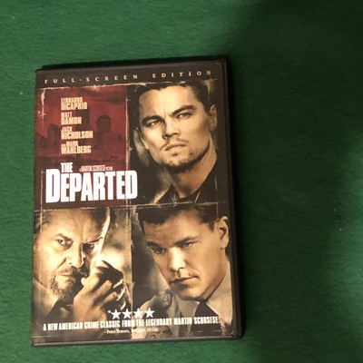 The Departed (DVD, 2006, Full Screen) DeCAPRIO, DAMON, NICHOLSON ...