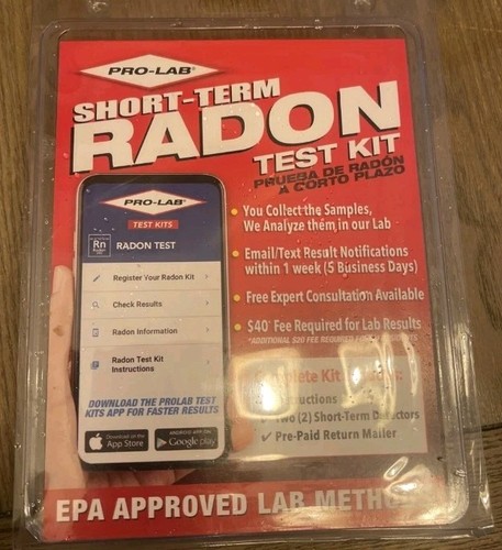 Pro-Lab Radon Gas Short Term Test Kit RA100 - Mail In For Results | eBay