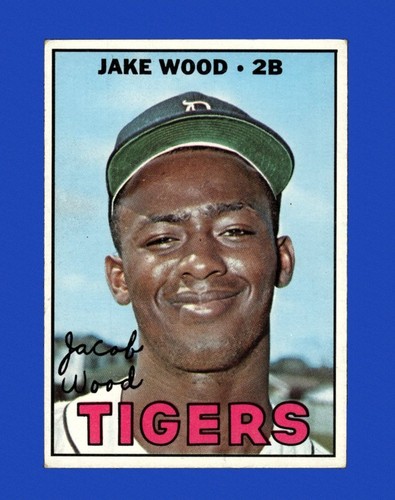 1967 Topps Set-Break #394 Jake Wood EX-EXMINT *GMCARDS* | eBay