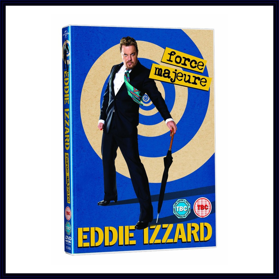 EDDIE IZZARD - FORCE MAJEURE LIVE **BRAND NEW DVD ** | eBay
