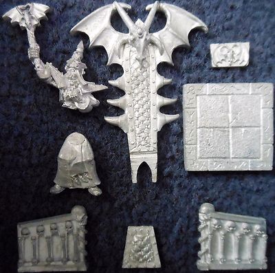1995 Undead Dread King Throne Catacombs of Terror Citadel Warhammer ...