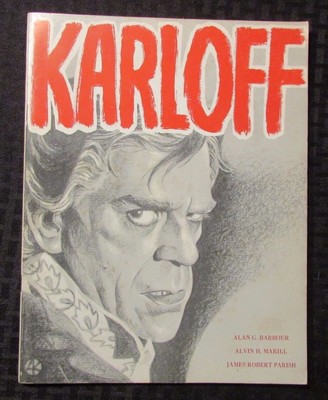 1969 Boris KARLOFF Alan Barbour Illus. Biography Frankenstein FN+ 6.5 ...