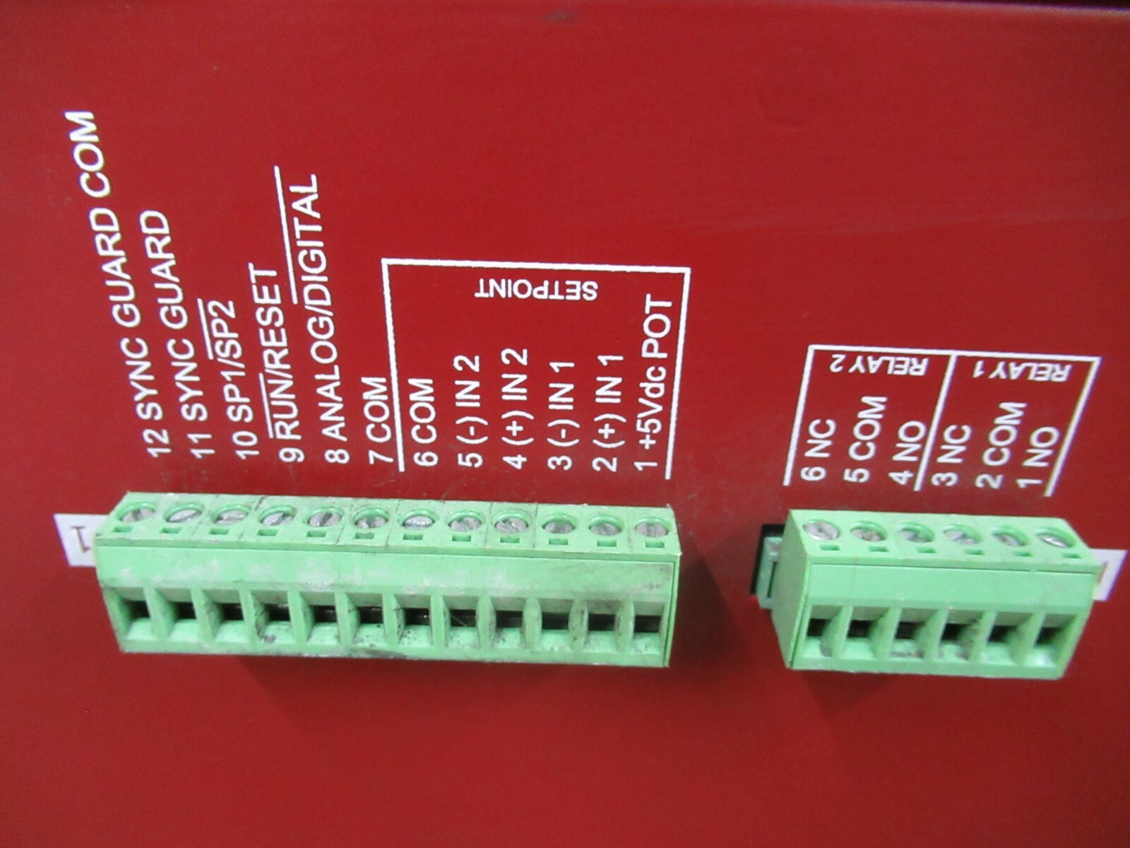 CONTROL CONCEPTS SCR POWER CONTROLLER FUSION-ZC 24-600 VAC 500 AMP ...