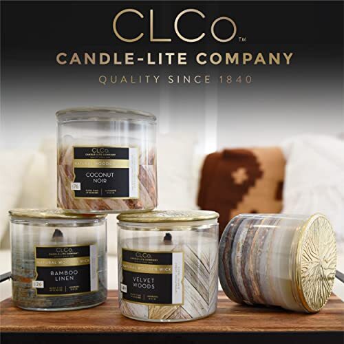 CLCo. by Candle-Lite Company Scented Candles Coconut Noir Fragrance One ...