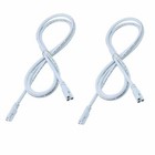 4/8 Pack 4FT 3Pin Plug Cord Wire for T5 T8 LED Tube Shop Light Fixture ...