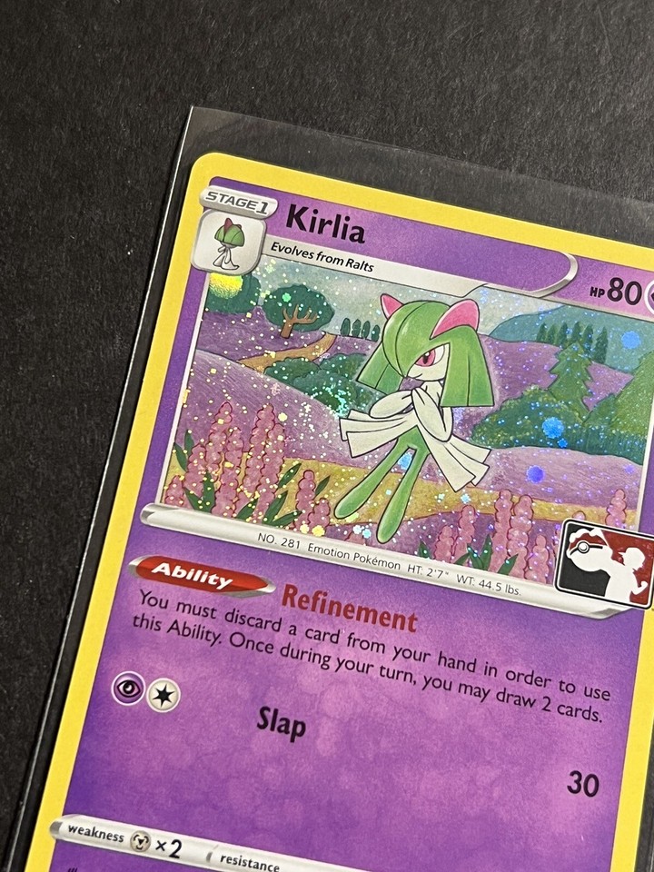 Pokémon Kirlia 068/195 Cosmos Holo SWIRL Prize Pack Card SWSH PTCG NM ...
