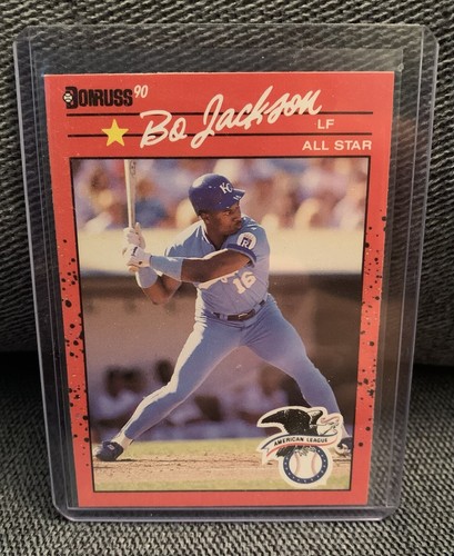 Bo Jackson Donruss 1990 Baseball TRIPLE ERROR CARD (Explained In Photos ...