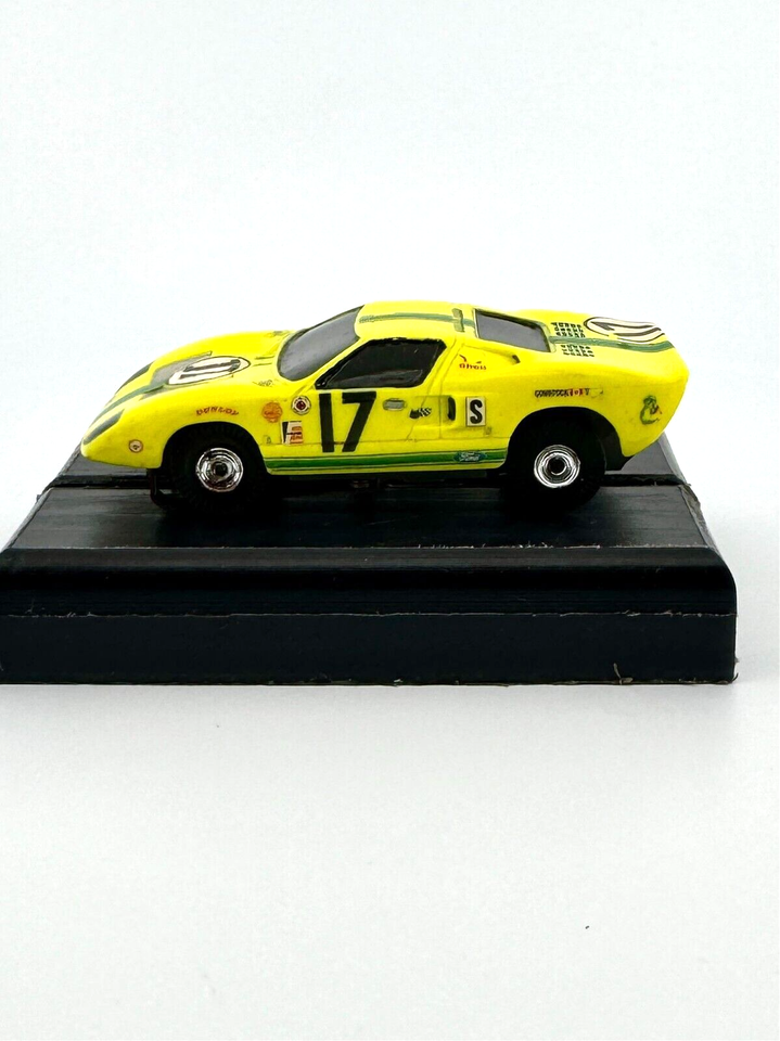 Road Race Replica RRR Resin GT40 Yellow, Aurora TJet Chassis, H.O. Slot ...