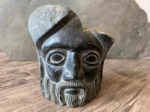 Hittites God Teshub Bust Artifact, Ancient Hattusa Archaeological ...