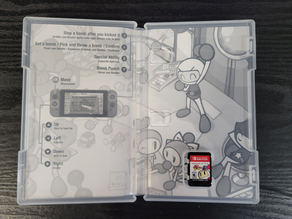 Super Bomberman R for Nintendo Switch Complete CIB Great Shape ...