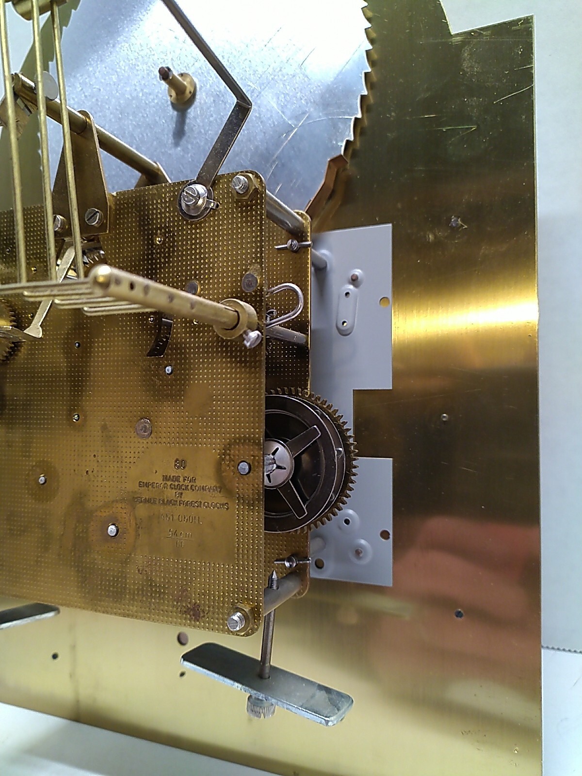 Emperor AUTHENTIC GRANDFATHER CLOCK MOVEMENT FACE PLATE 451-050H | eBay