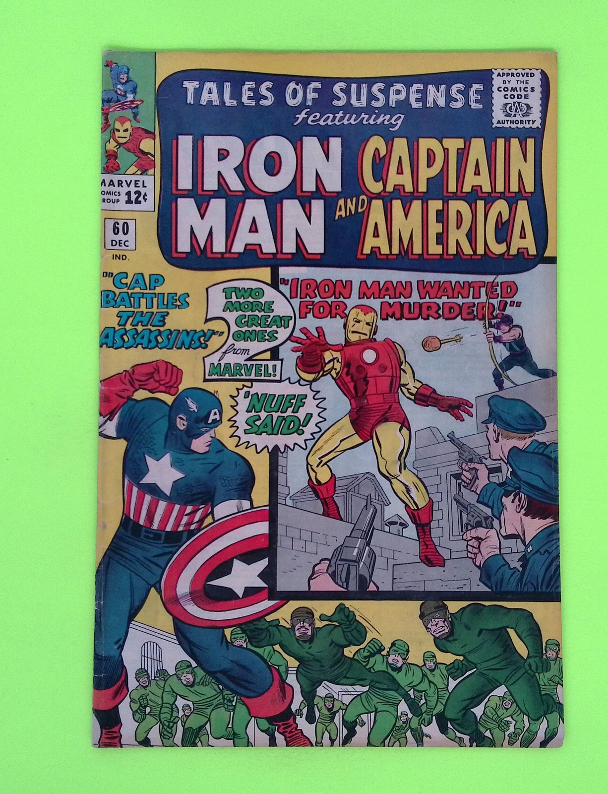 Tales of Suspense #60 1964 Atlas 1st App 6.0 (Iron-Man Captain America ...
