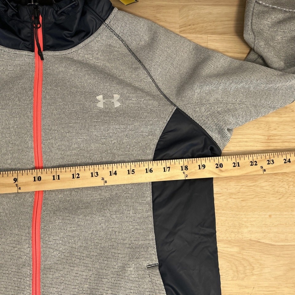 Under Armour Storm1 Cold Gear Swacket Full Zip Women M Hoodie New with ...