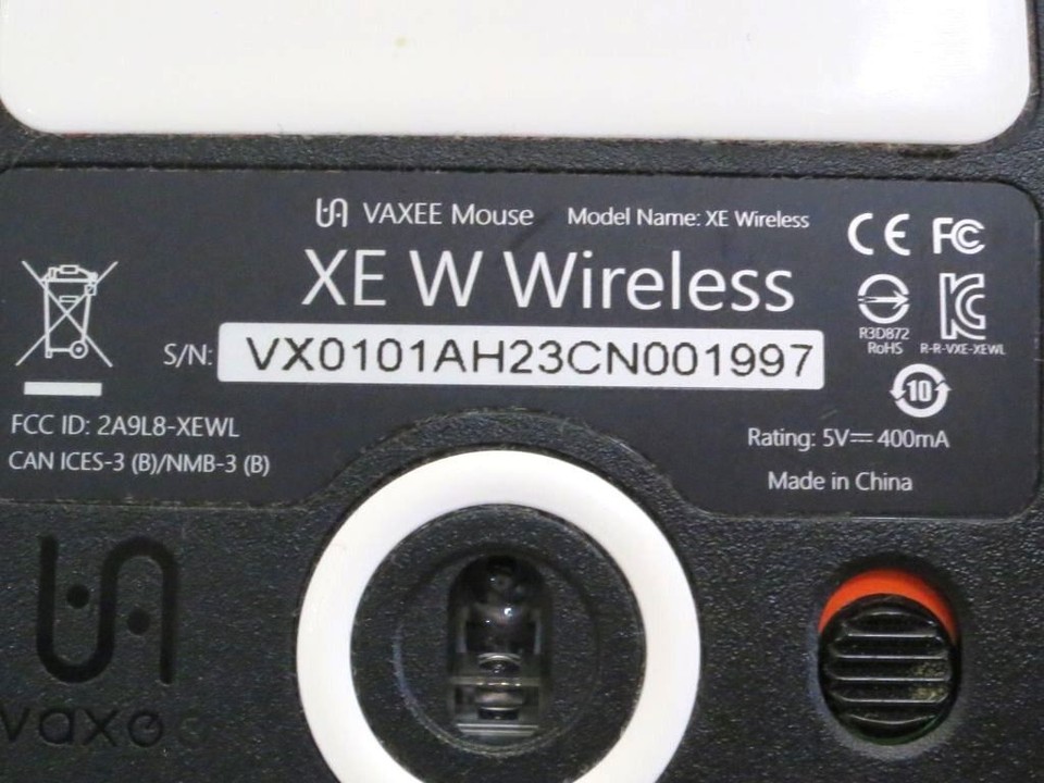 VAXEE Gaming Mouse Wireless DPI Switch Button Receiver Included Unboxed ...
