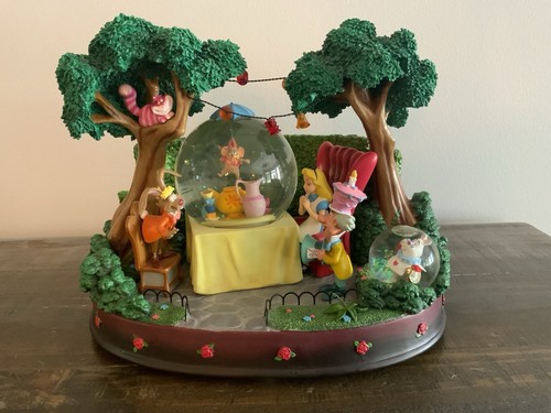 Disney Alice In Wonderland Tea Party Musical Snow Globe | eBay