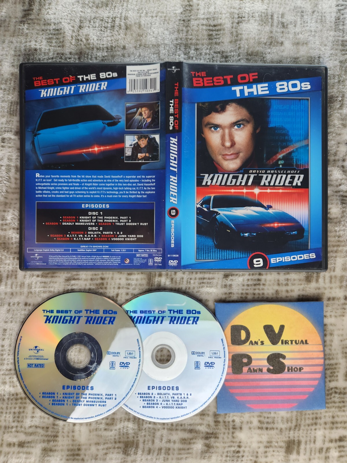 The Best of the 80s Knight Rider DVD | eBay