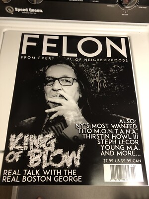 GEORGE JUNG BLOW SIGNED AUTOGRAPHED 16X20 PHOTO JOHNNY DEPP RARE WITH ...