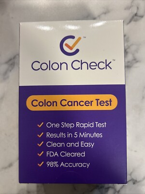 Colon Check, IFOBT Colon Cancer Test Kit | eBay