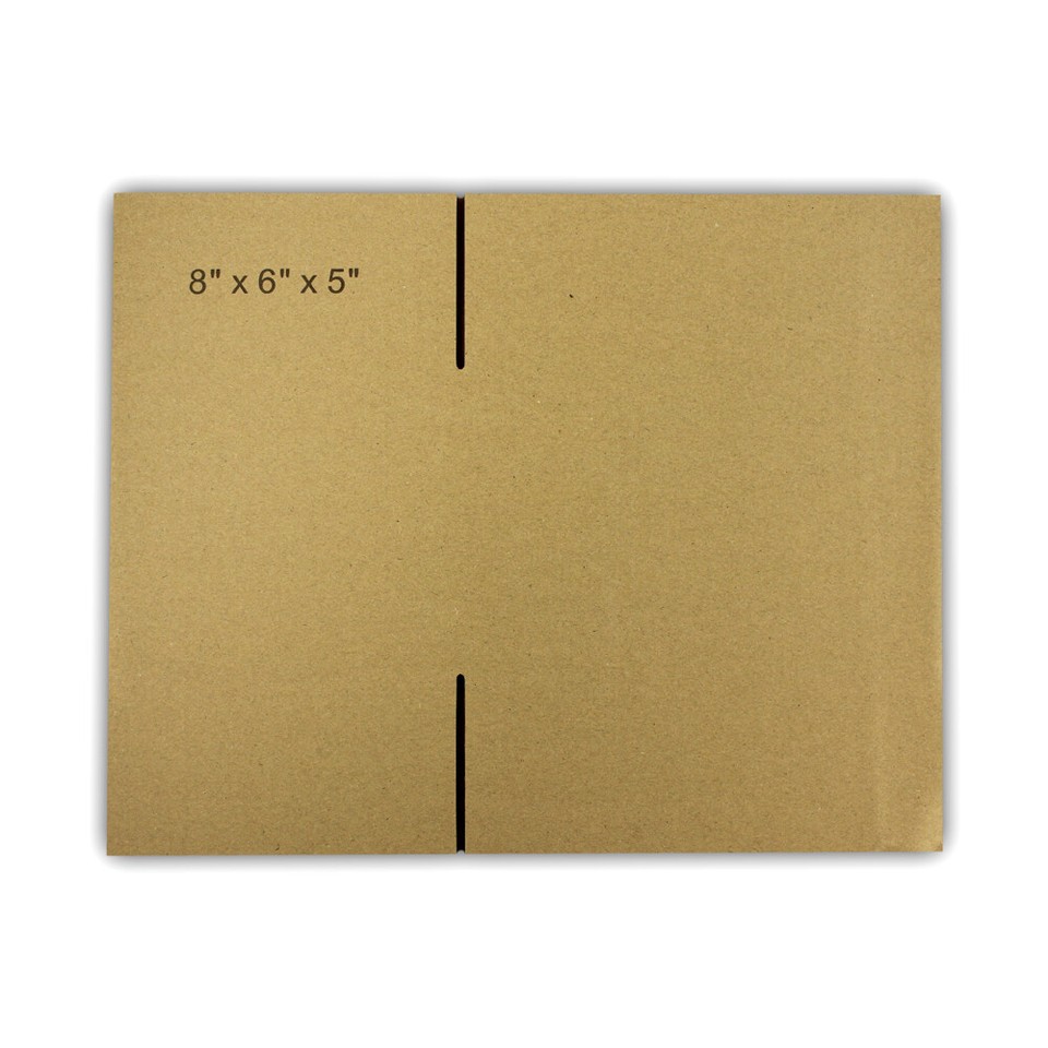 10 8x6x5 "EcoSwift" Brand Cardboard Box Packing Mailing Shipping ...