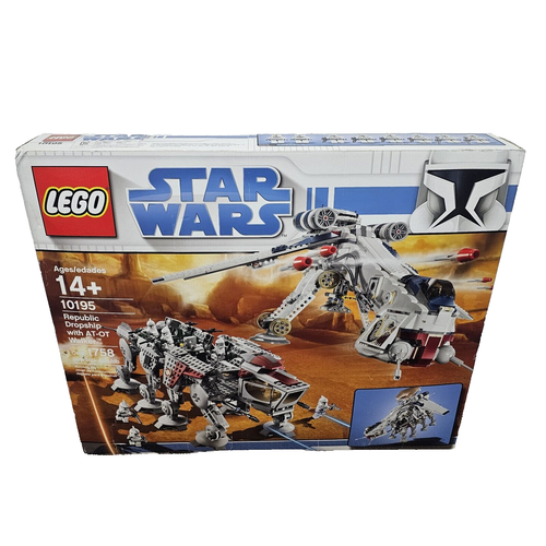 LEGO Star Wars 10195 Republic Dropship with AT-OT Walker New Sealed ...
