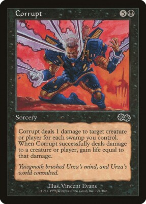 *MRM* ENGLISH 4x Corruption - Corrupt MTG USG | eBay