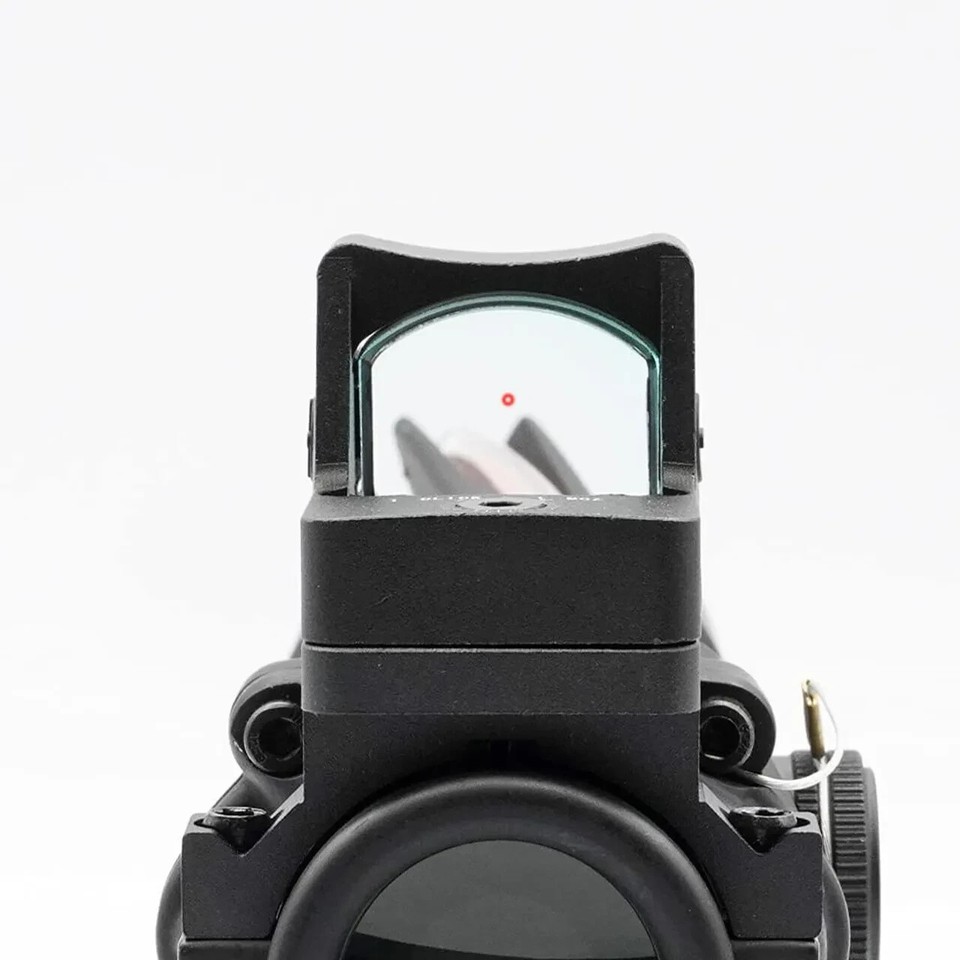 💫4x32 Trijicon Acog Clone RMR Red Dot GREEN/RED Chevron Scope Killflash ...