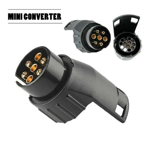 7 Pin To 13 Pin Plug Adapter Trailer Connector 12V Towbar Towing Socket ...